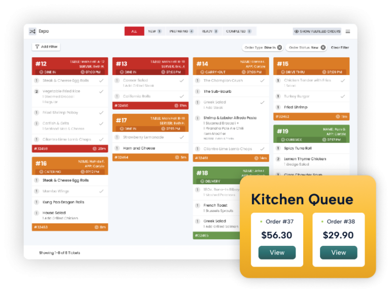 Restaurant POS System | Full Service | Modisoft