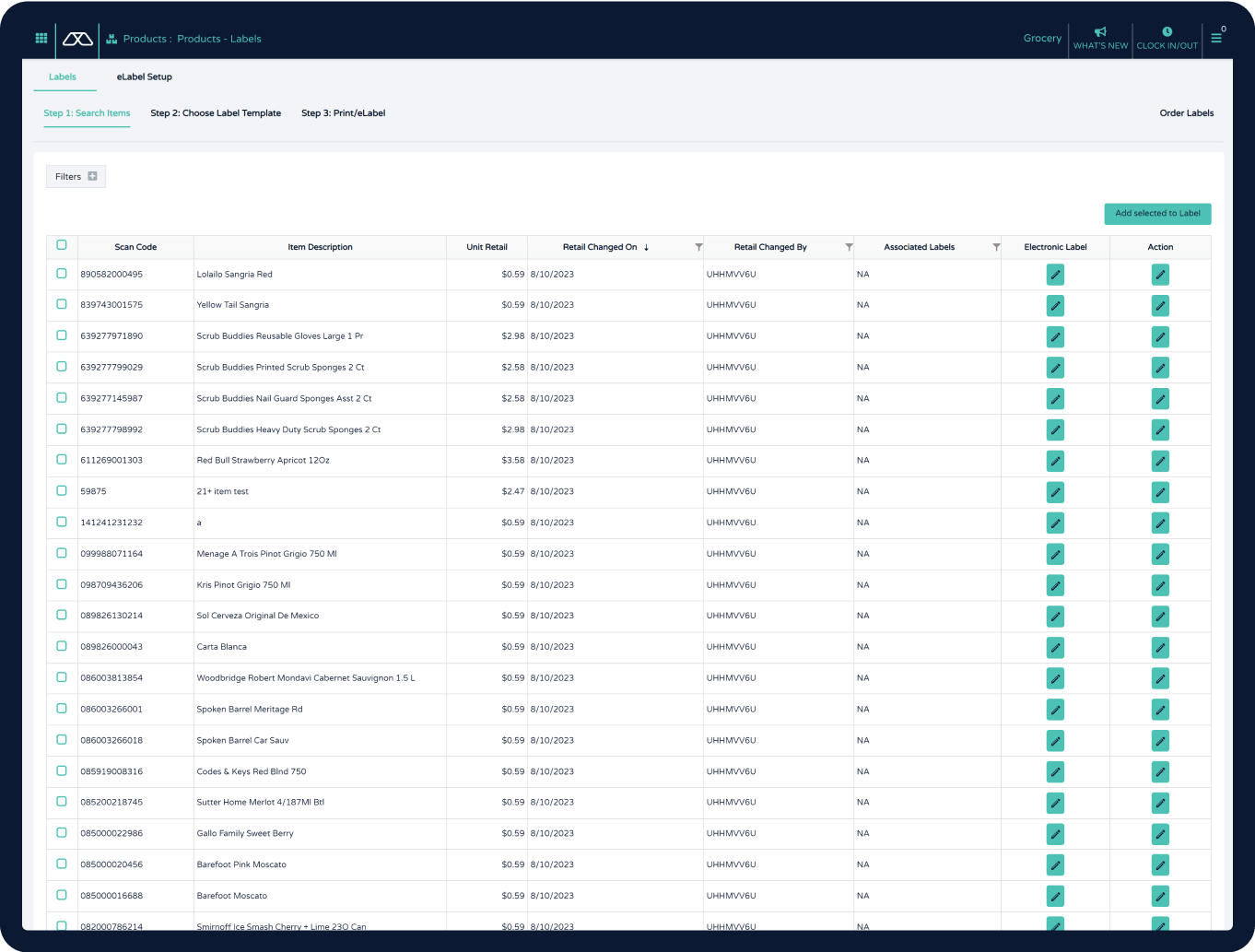 Label Printing | Retail POS System Solution | Modisoft