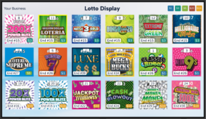 Lottery Display - Modisoft