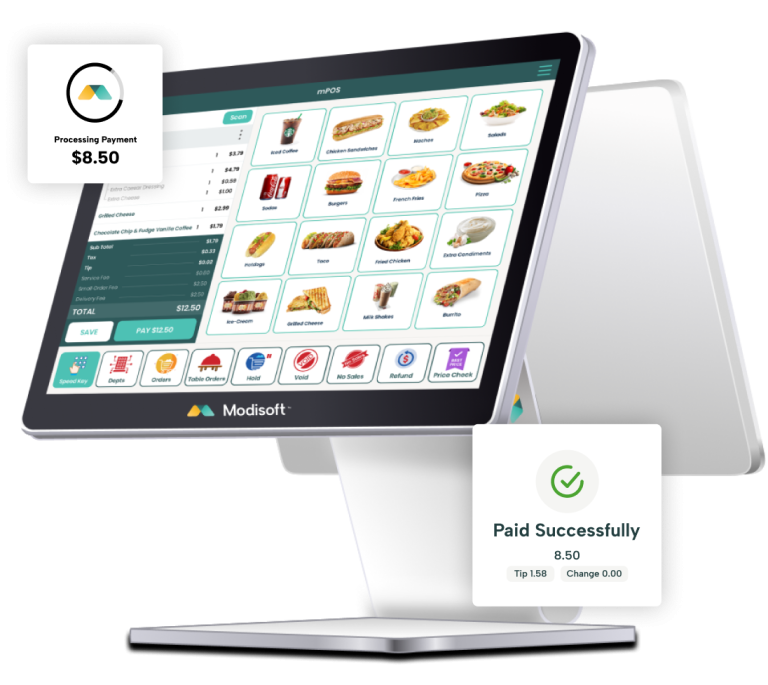 Restaurant Point of Sale | Modisoft