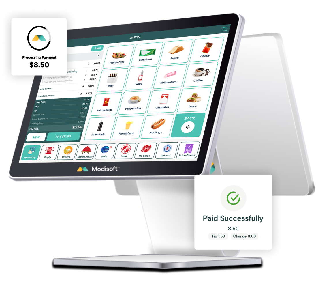 Retail Point of Sale Software| Modisoft