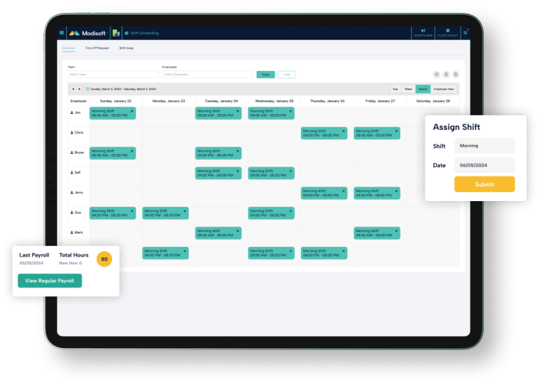 Employee Management System | Modisoft