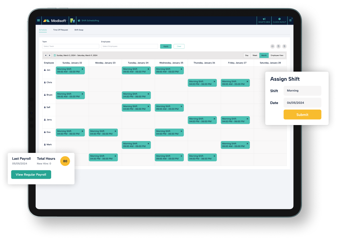 Employee Management System | Modisoft